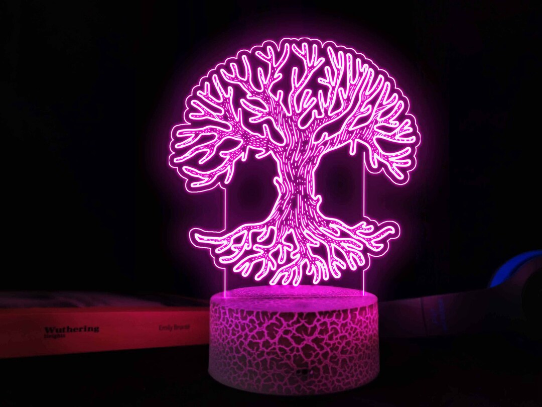 Tree of Life Night Light, Forest Tree Night Lamp, Tree of Life Desk ...