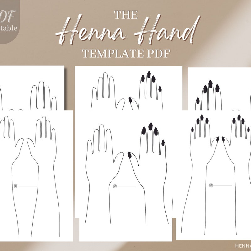 Henna for Hands - Etsy
