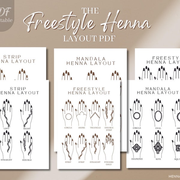 Henna Designs - Etsy