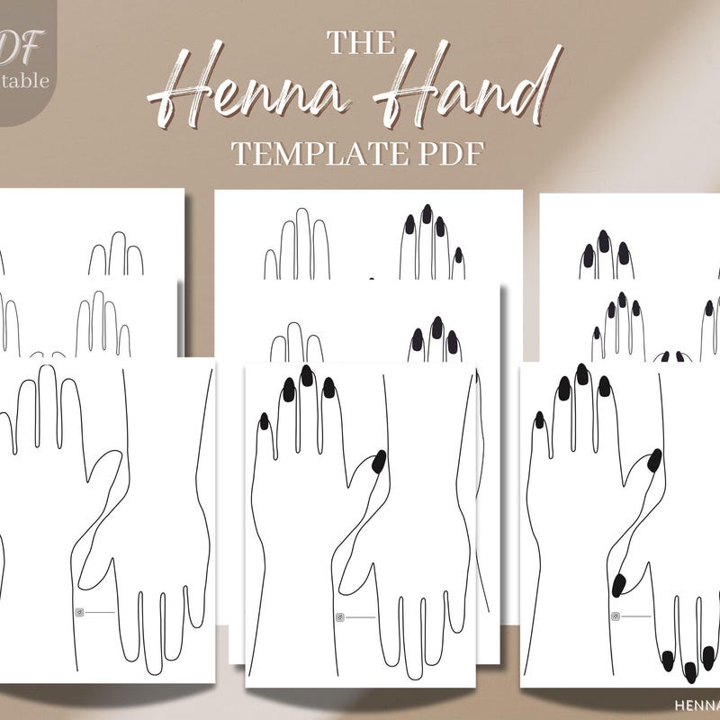 Henna for Hands - Etsy