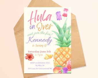 Hula on Over Party - Etsy