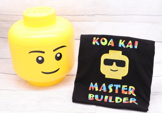 Master Builder Shirt Building Block Shirt Building Block Boy | Etsy