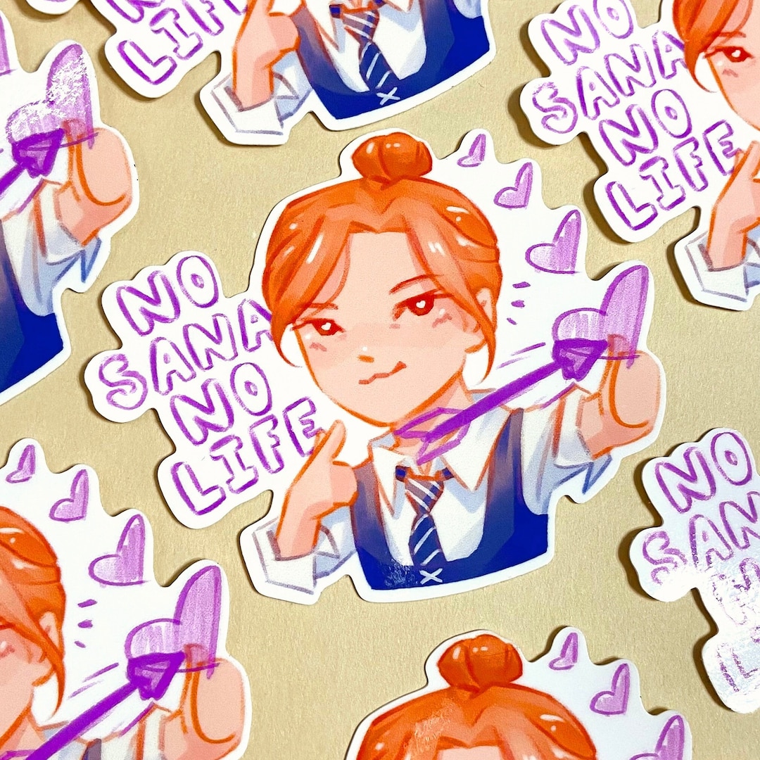 Twice No Sana No Life Sticker - Etsy