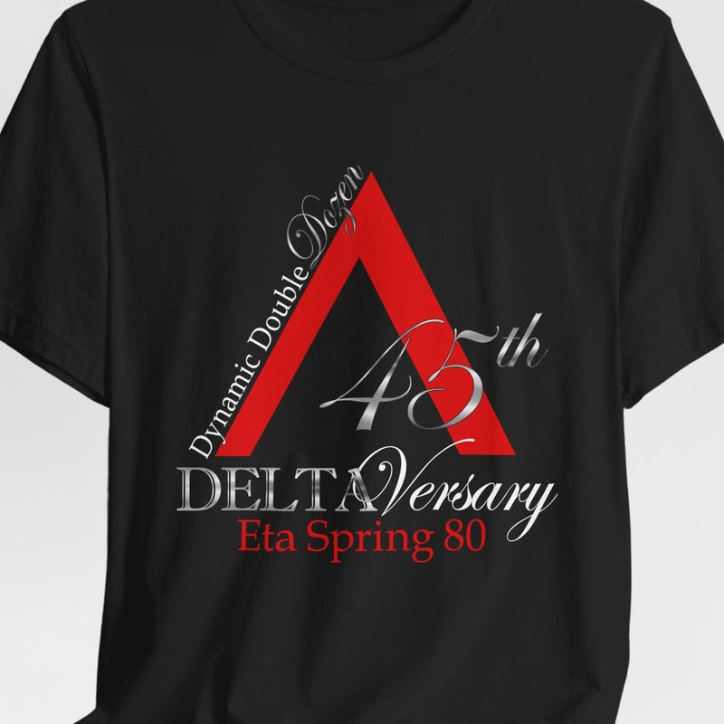 Delta Sigma Theta Sorority Deltaversary - Etsy