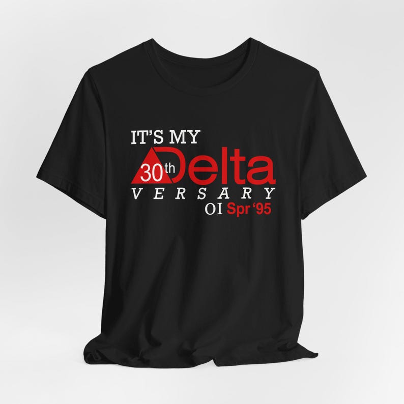 Deltaversary T-shirt, It's My Deltaversary Shirt, Custom Delta Shirt ...