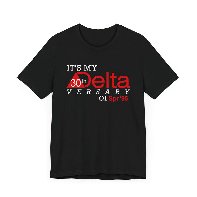 Deltaversary T-shirt, It's My Deltaversary Shirt, Custom Delta Shirt ...