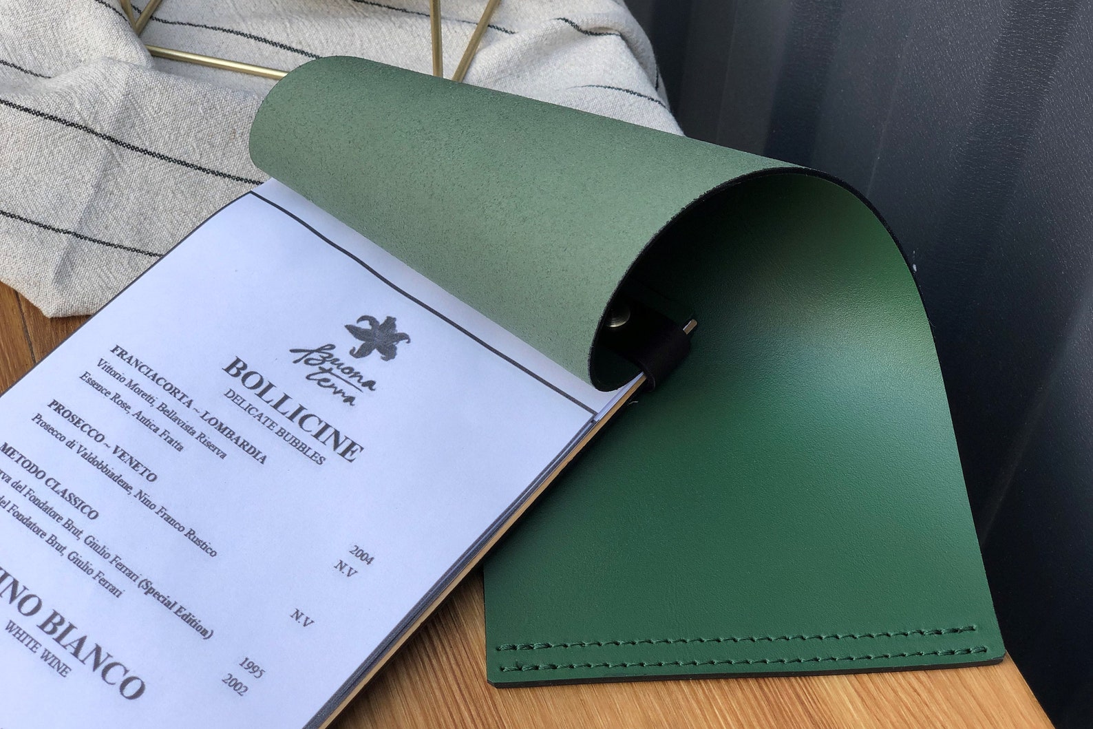 Menu-folder for Wine List Menu Holder Restaurant Menu - Etsy