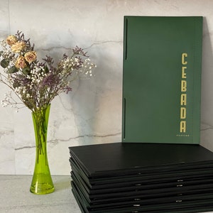 Menu-folder Legal Size Menu Holder Restaurant Menu Folder - Etsy