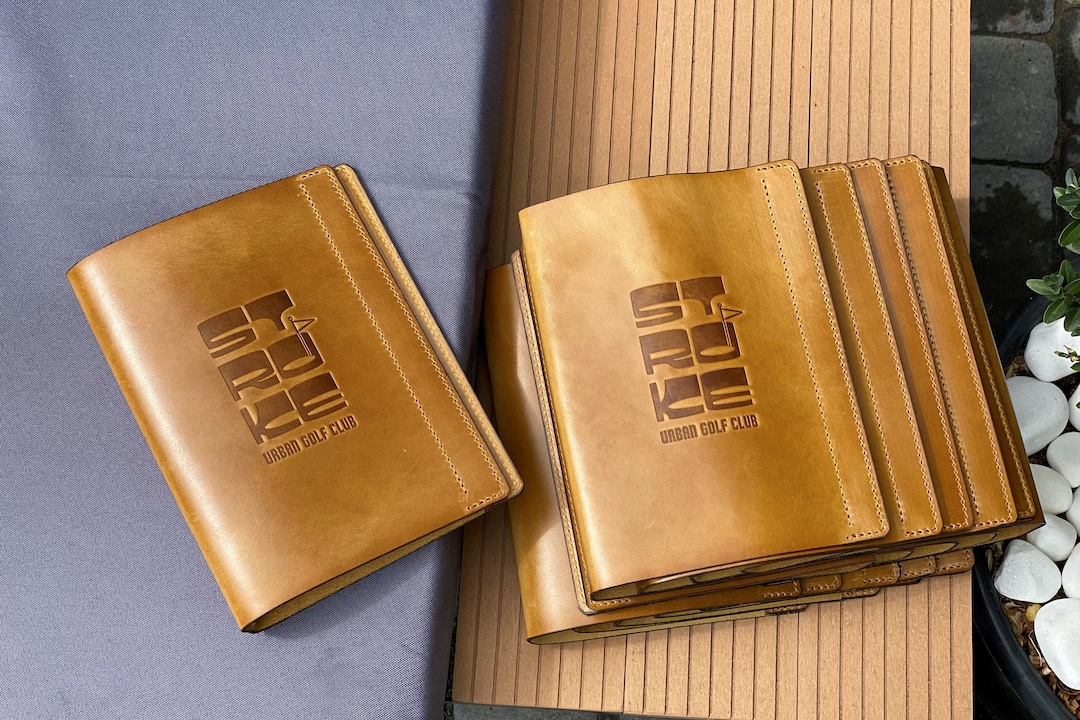 Leather Menu A5 With Ring Binder Mechanism, Leather Menu Cover, Custom ...