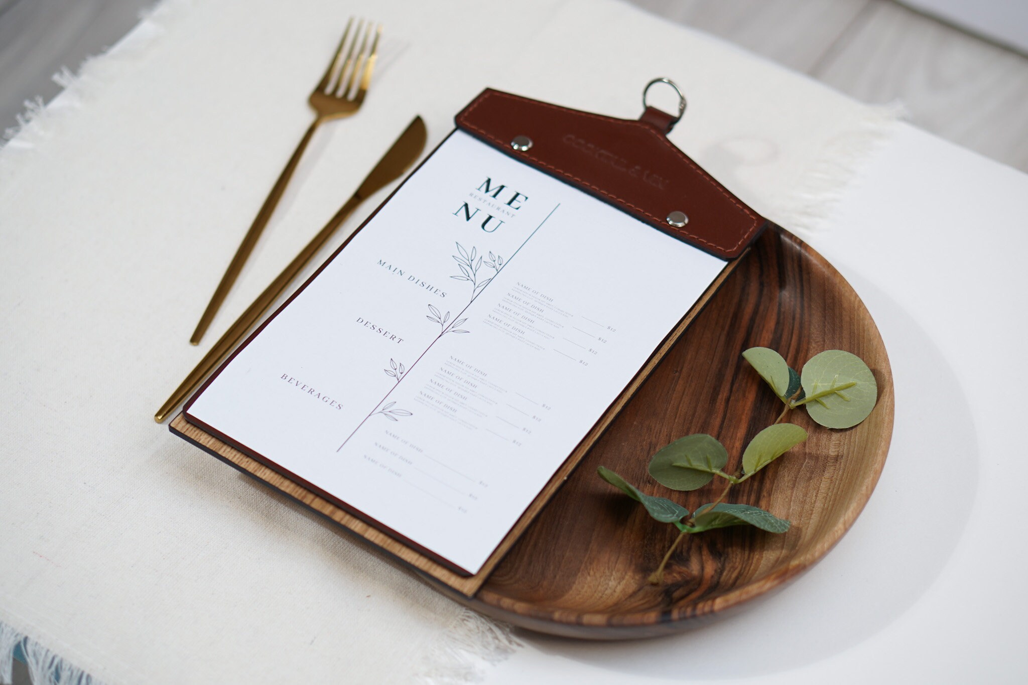 Ashwood Menu Board Menu Folder Letter Size Menu Board A4 - Etsy