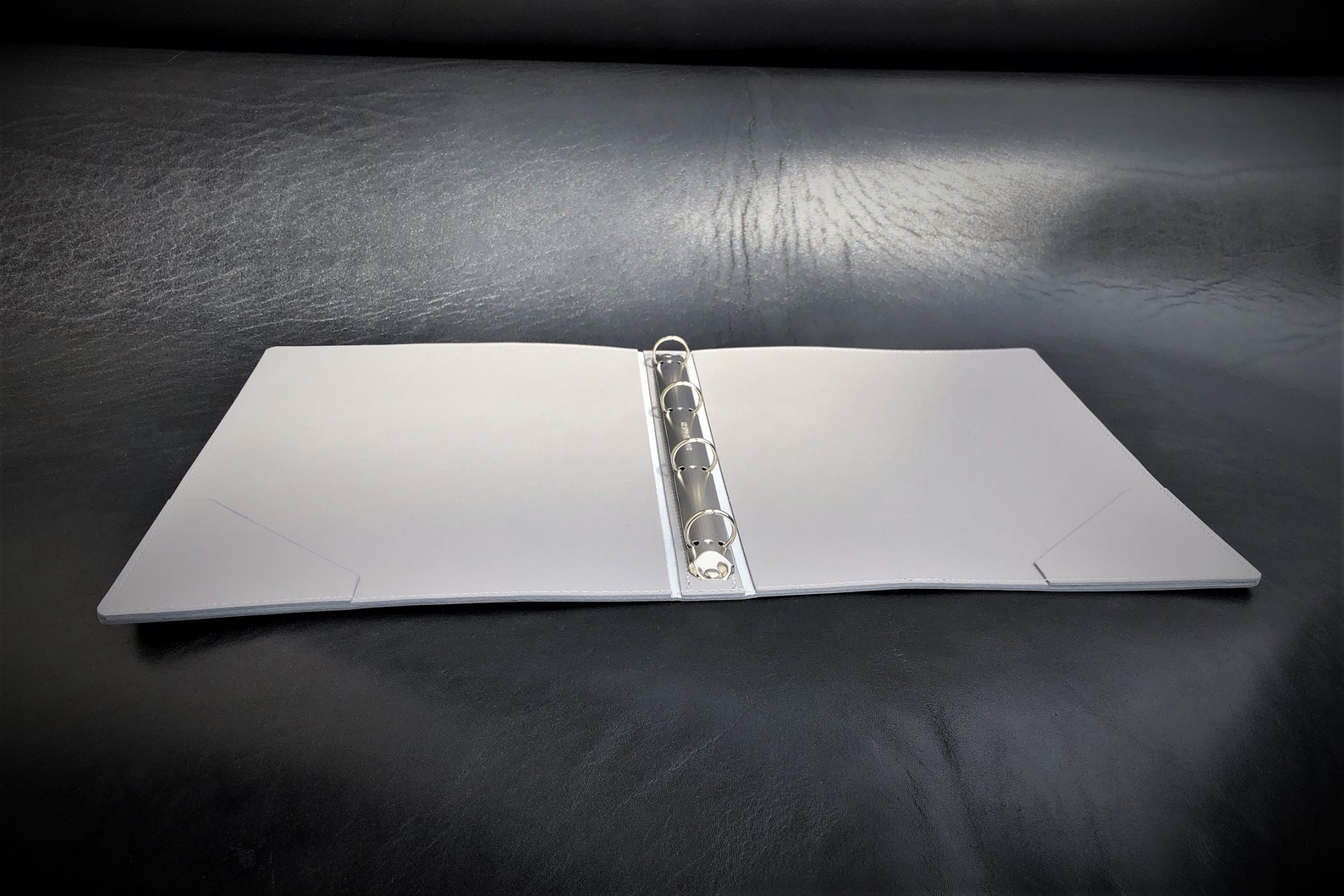 Leather Menu A4 A5 With Ring Binder Mechanism Menu Holder With - Etsy