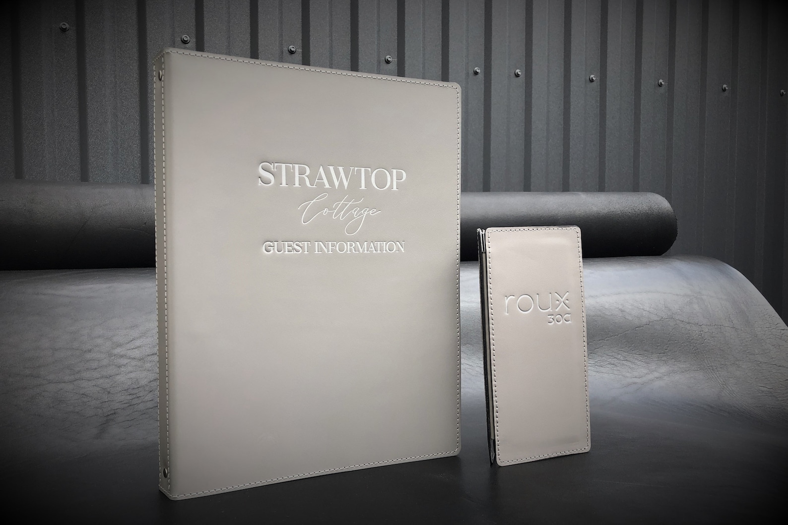 Leather Menu A4 A5 With Ring Binder Mechanism Menu Holder With - Etsy