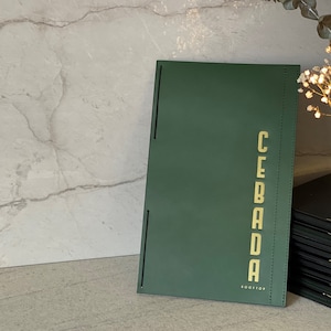 Menu-folder Legal Size Menu Holder Restaurant Menu Folder - Etsy