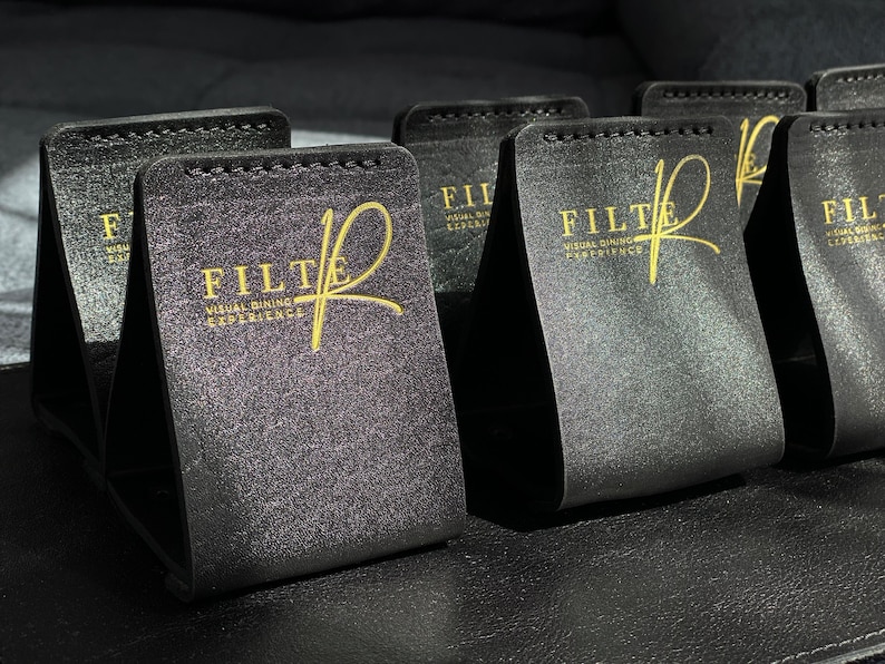 QR Code Menu Sign Scan to View Menu Cafe Sign Leather Menu - Etsy