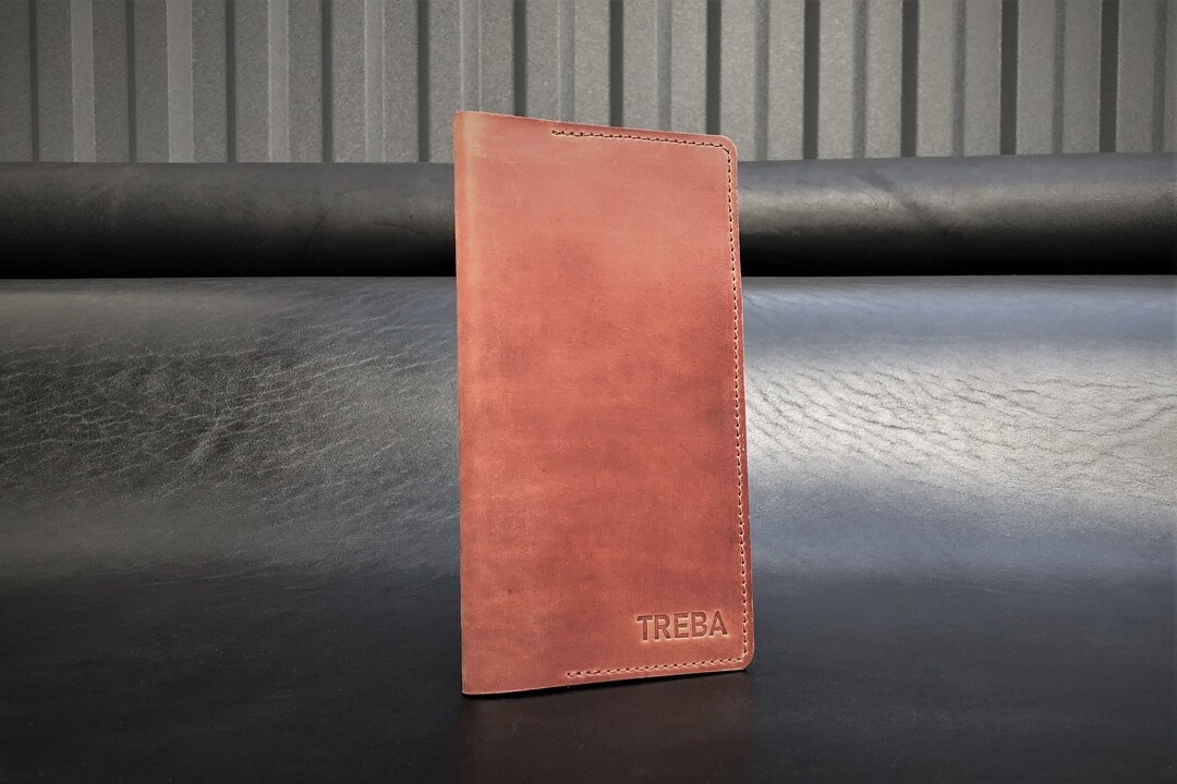 Leather Bill Holder, Leather Check Holder, Leather Check Holder With ...