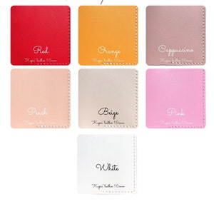 Leather Bill Holder. Leather Check Holder With Embossing. Check ...