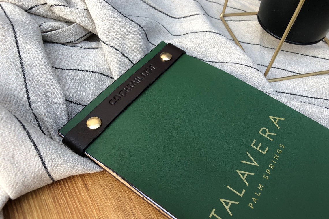 Menu-folder for Wine List Menu Holder Restaurant Menu - Etsy Canada