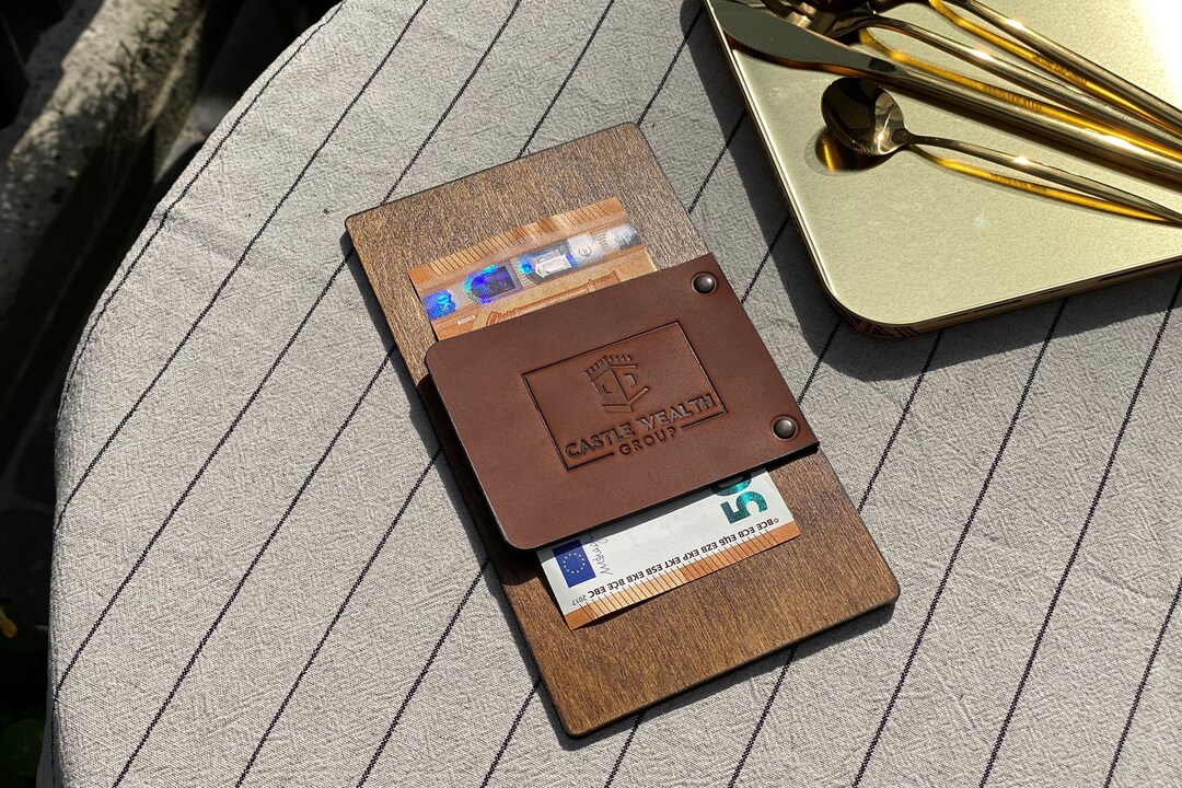 Leather Bill Holder, Leather Check Holder, Leather Check Holder With ...