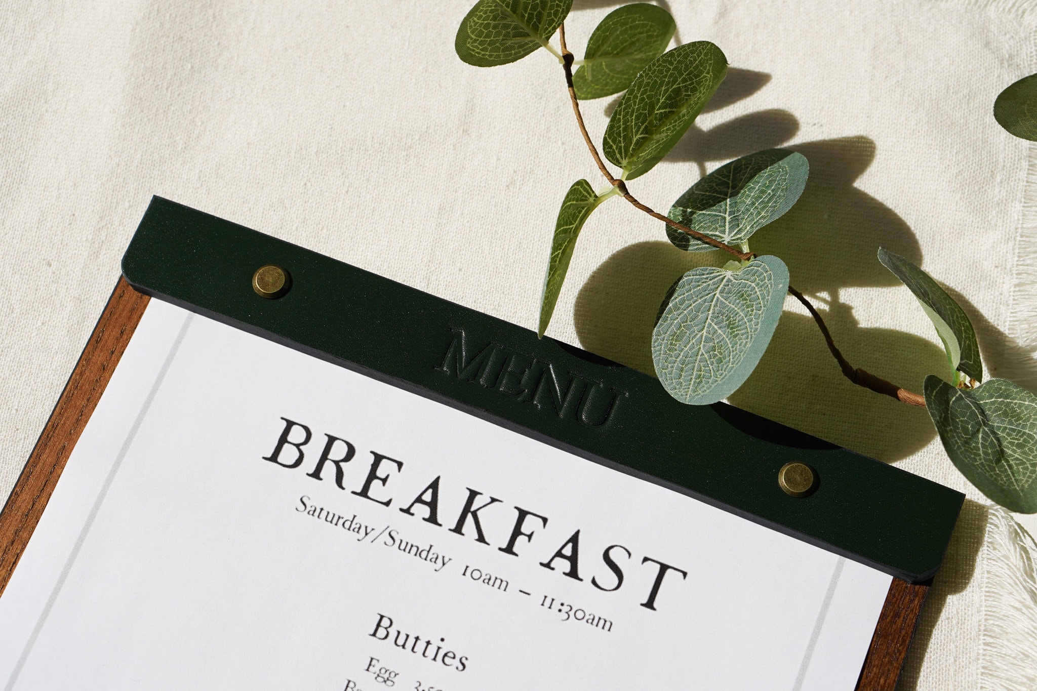 Ashwood Menu Board Menu Folder Letter Size Menu Board A4 - Etsy Australia