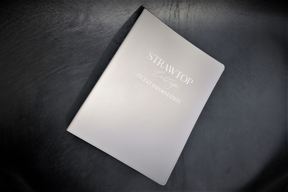 Leather Menu A4 A5 With Ring Binder Mechanism Menu Holder With - Etsy