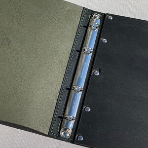 Green Leather Menu Cover: A4 Ring Binder Restaurant Menu - Etsy