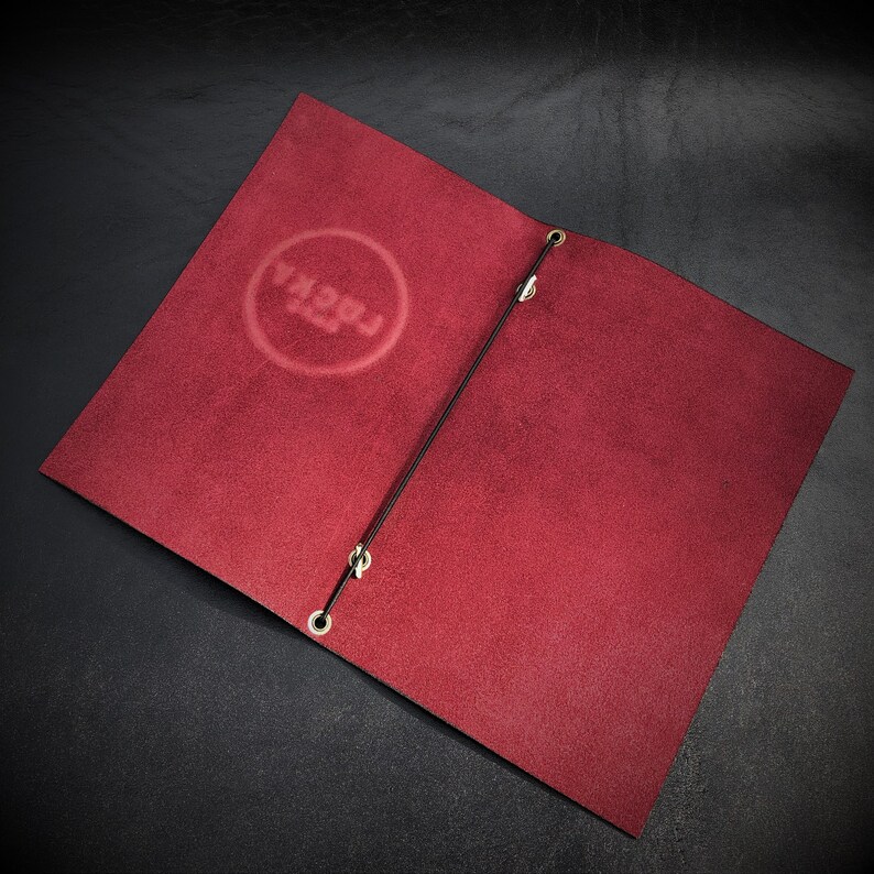 Leather Menu A4-A5 Menu Holder With Embosing Restaurant Menu - Etsy