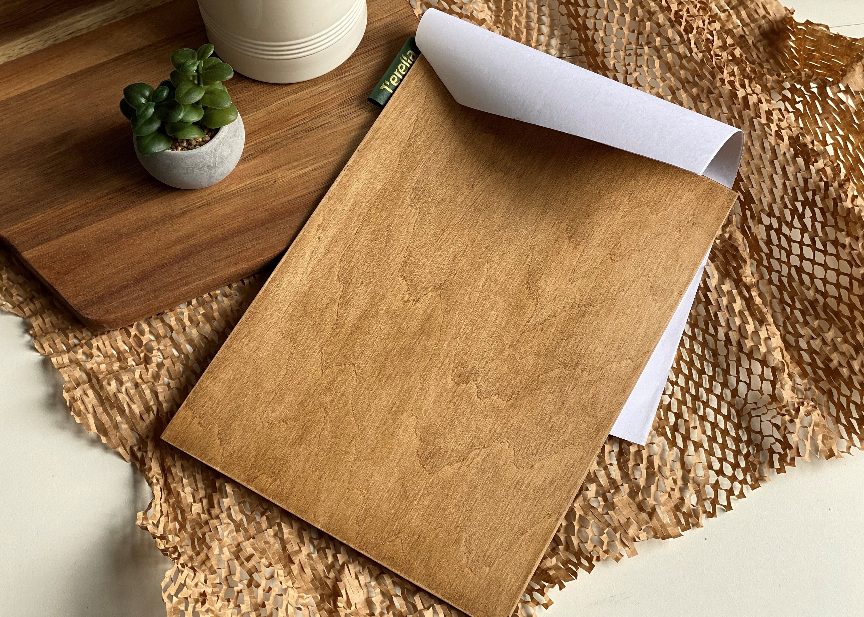 Menu Folder Leather Menu A4 A5 Leather Menu Cover Custom - Etsy