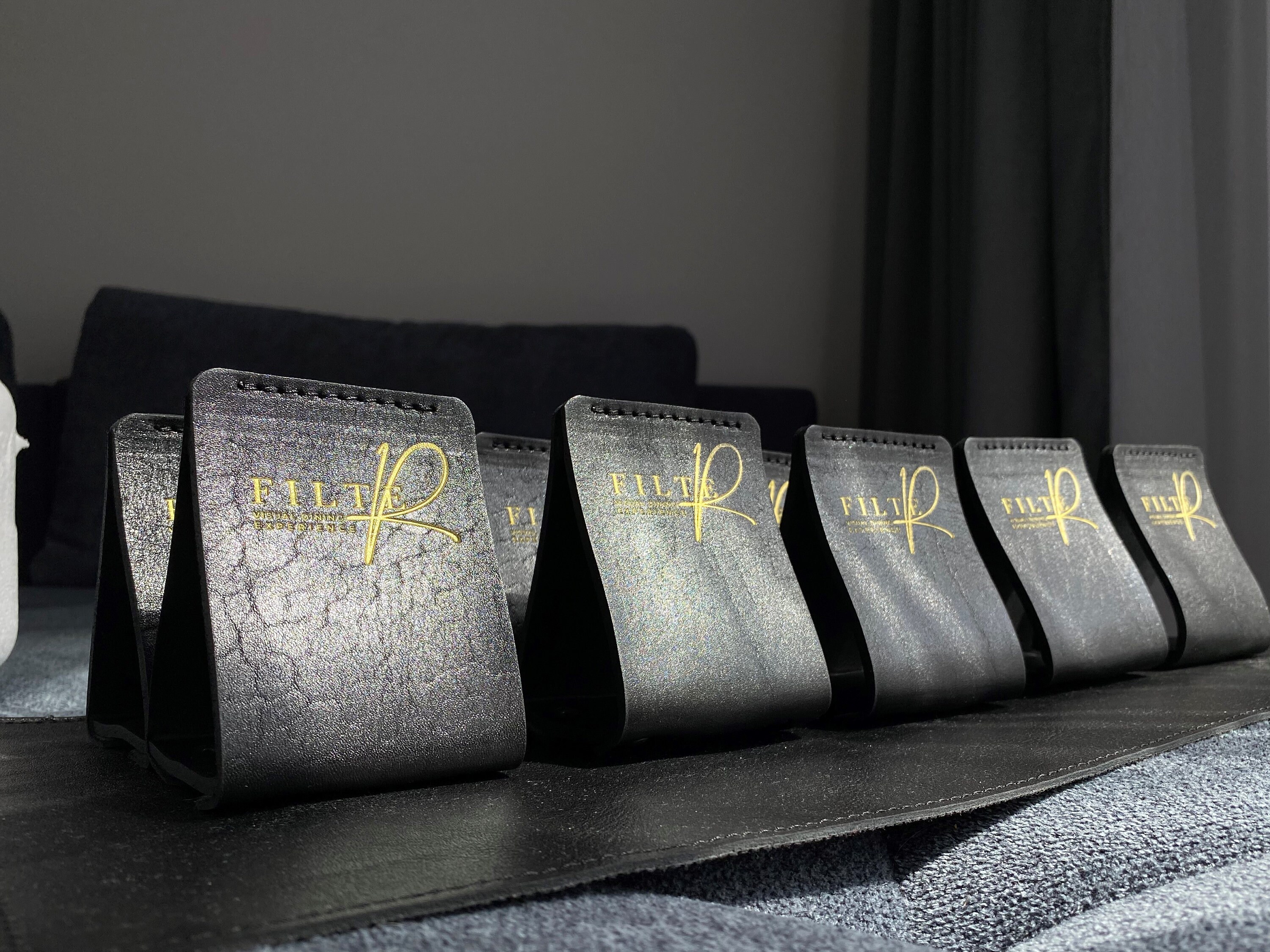 QR Code Menu Sign Scan to View Menu Cafe Sign Leather Menu - Etsy