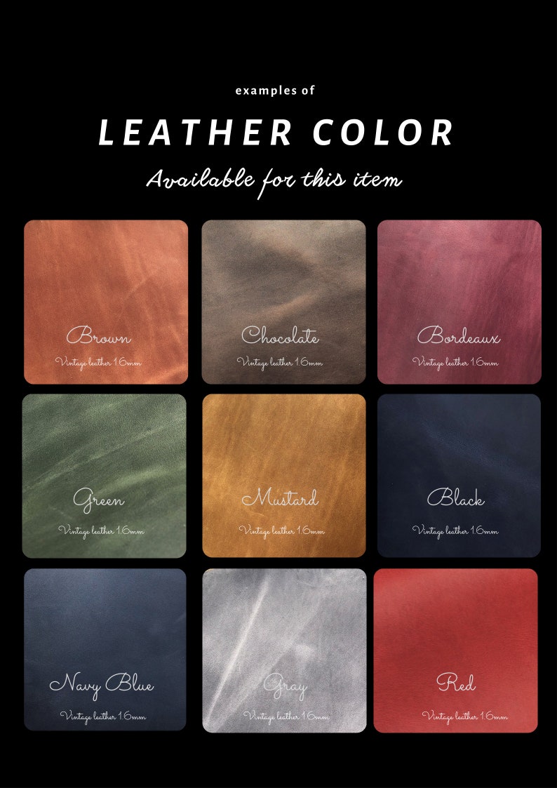 Leather Menu Folder Leather Menu A5 A4 Leather Menu Cover - Etsy