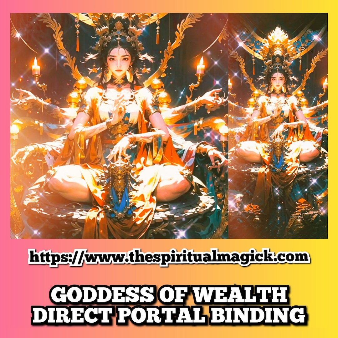 Goddess of Wealth Direct Portal Binding Spirit Companion for Money ...