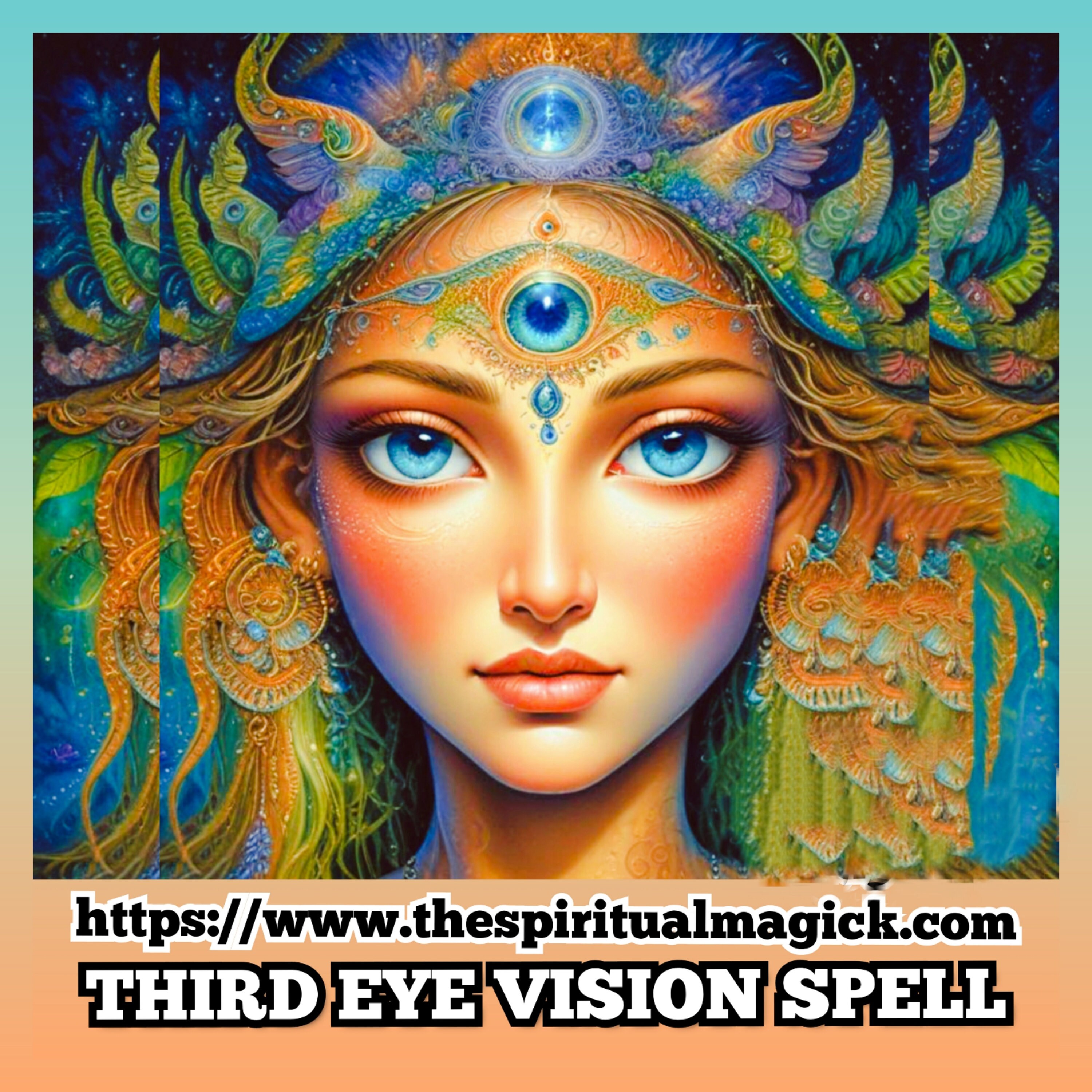SPELLS for Third Eye Vision...see All Djinn Angel Amulet Talisman ...