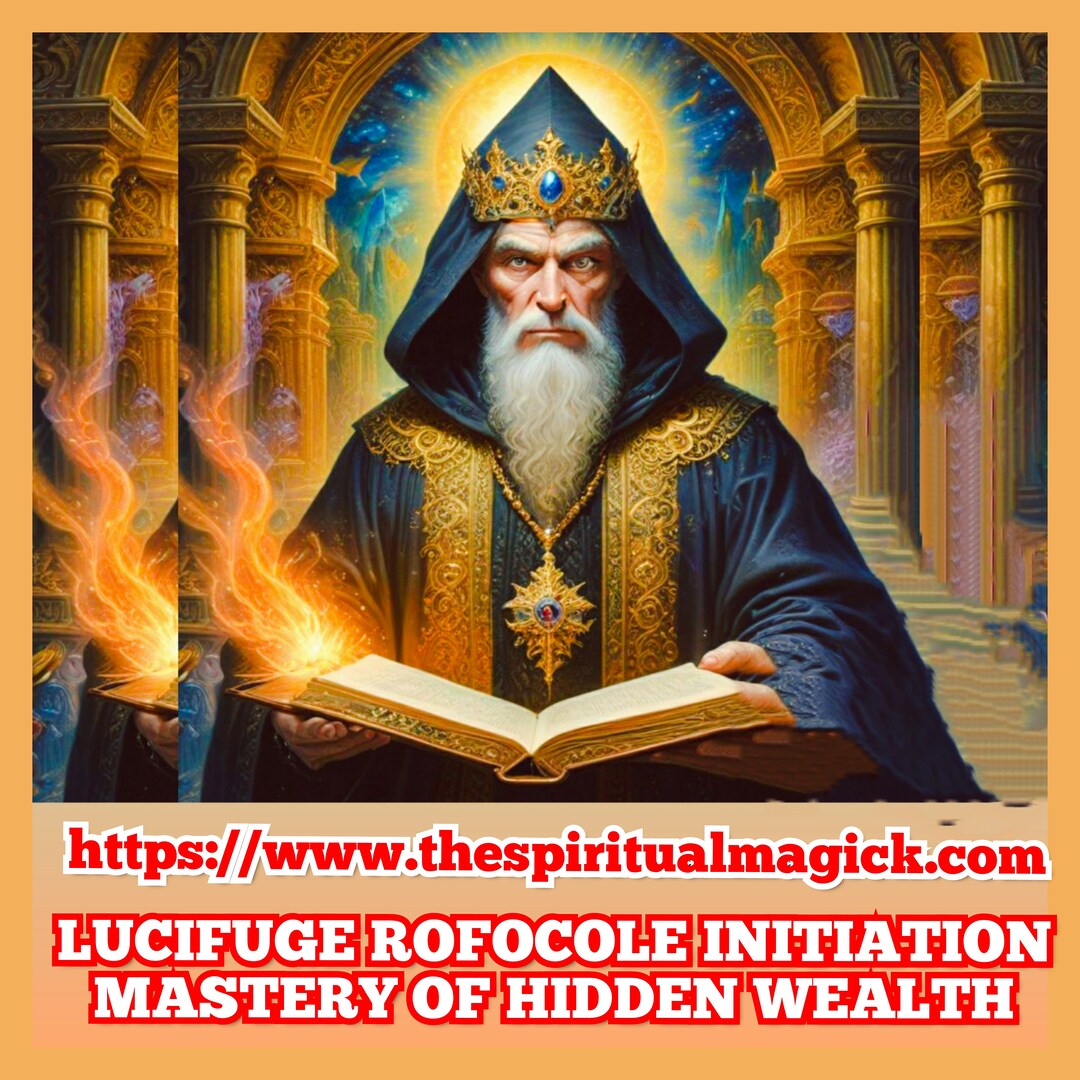 Lucifuge Rofocale Initiation: Wealth & Hidden Knowledge (digital) - Etsy