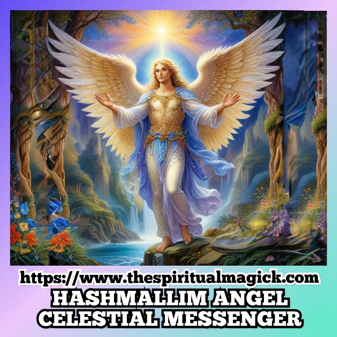 Hashmallim Angel Spirit Companion Binding, Direct Portal, Kaballah ...