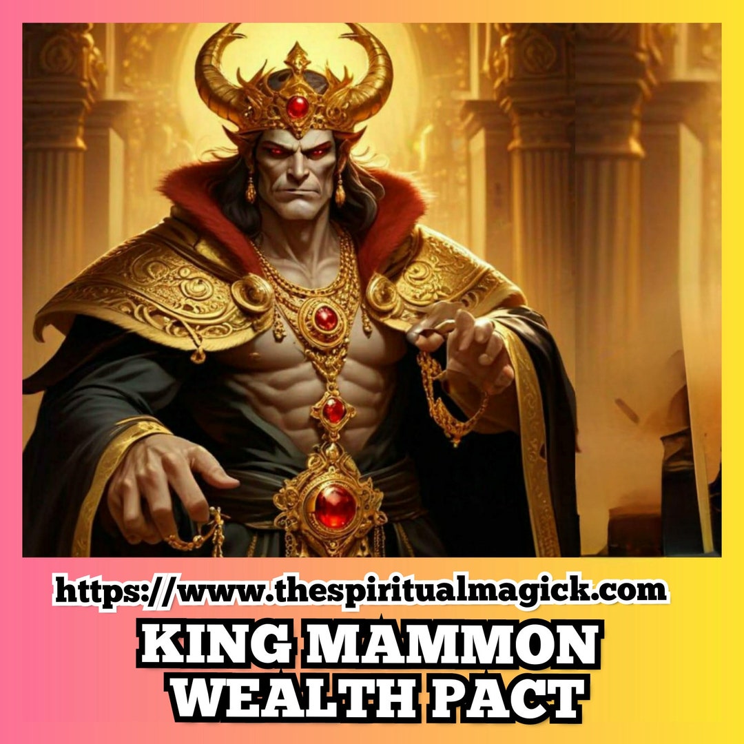 Wealth Pact With Mammon: Spirit Companion Binding - Etsy