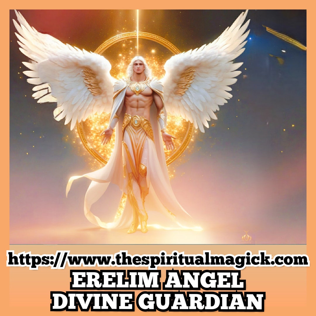 Erelim Angel Spirit Companion Binding, Direct Portal, Archangel ...