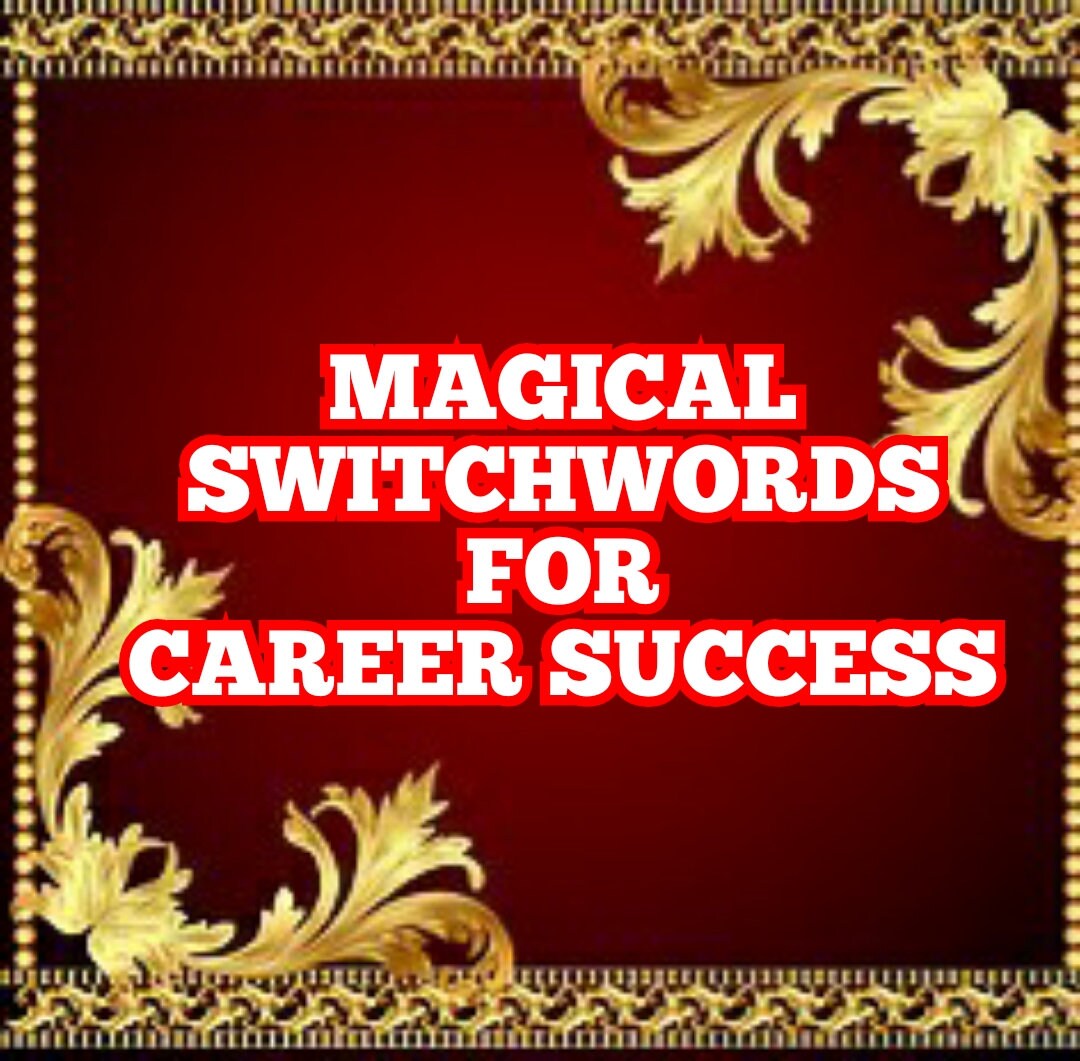 Magical Key Switchwords for Career Success" - Etsy