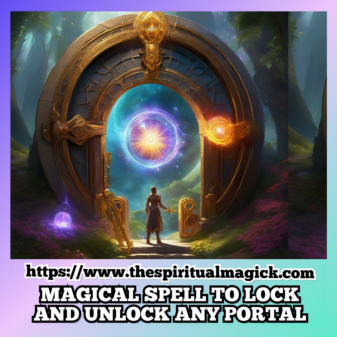 Powerful Portal Lock & Unlock Spell: Occult Magic - Etsy
