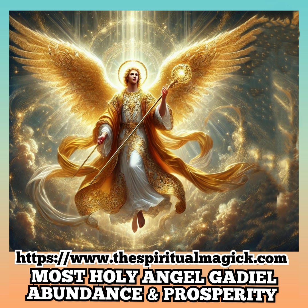 Holy Angel Gadiel Direct Portal Binding for Wealth, Abundance and ...
