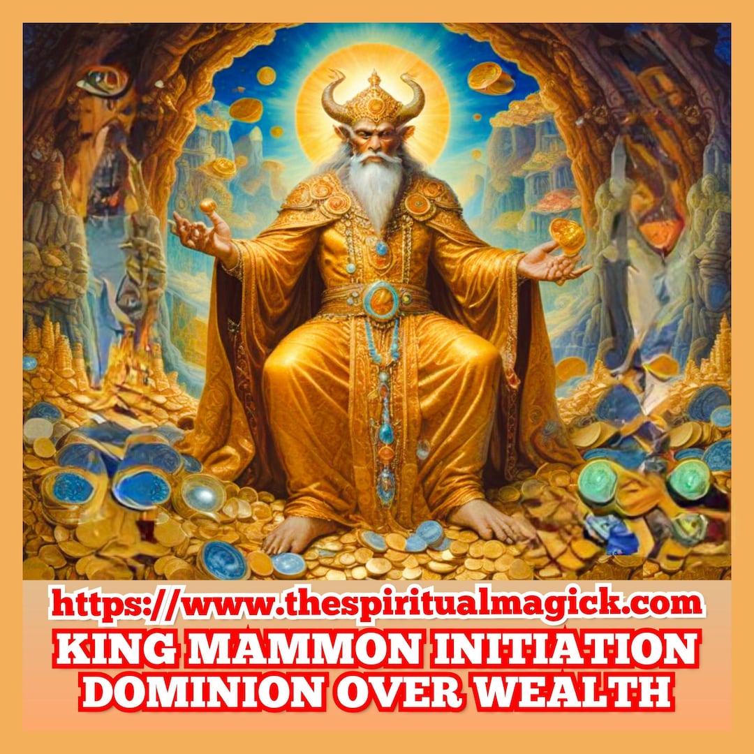 Mammon Initiation for Wealth, Demon, Metaphysical,paranormal,tarot ...