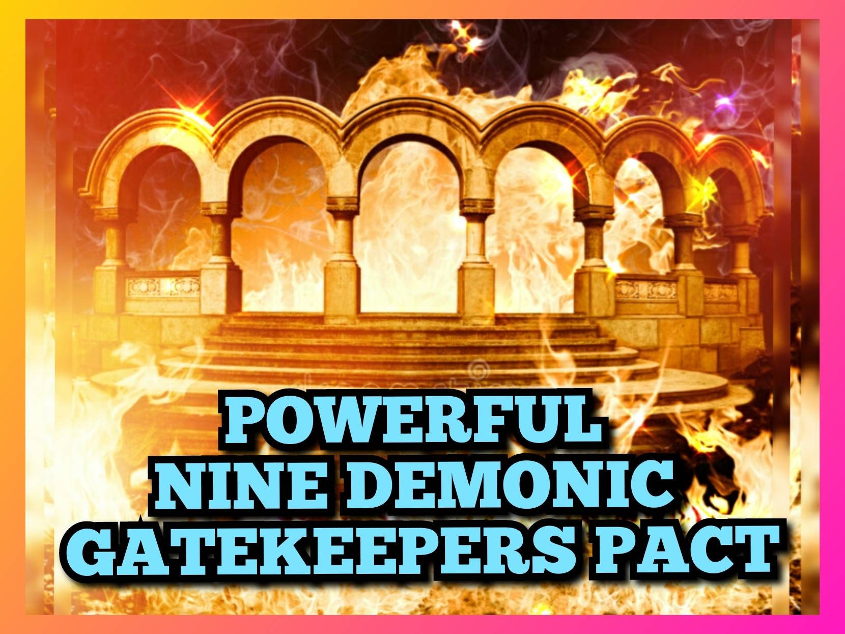 Powerful 9 Demonic Gatekeepers Spirit Companion Pact,demons,lucifer ...