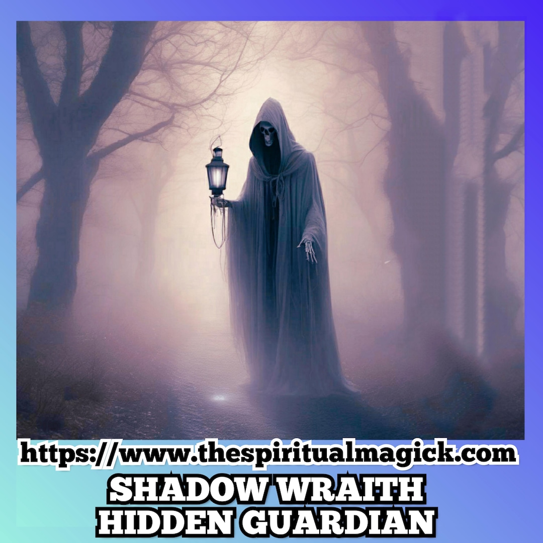 Shadow Wraith Spirit Companion Binding: Hidden Guardian - Etsy