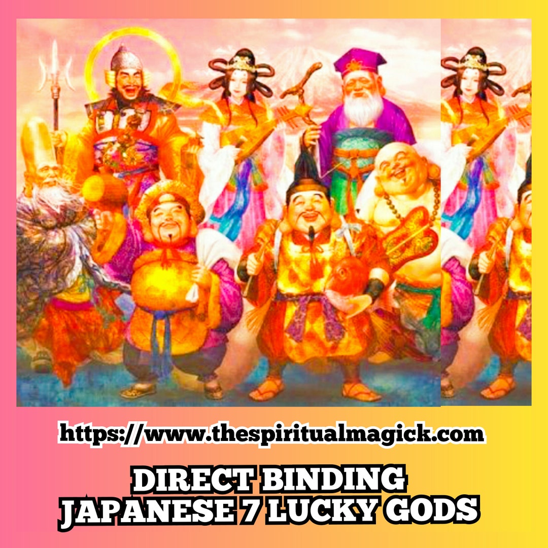Spirit Companion: Japanese 7 Gods of Luck - Prosperity Amulet - Etsy