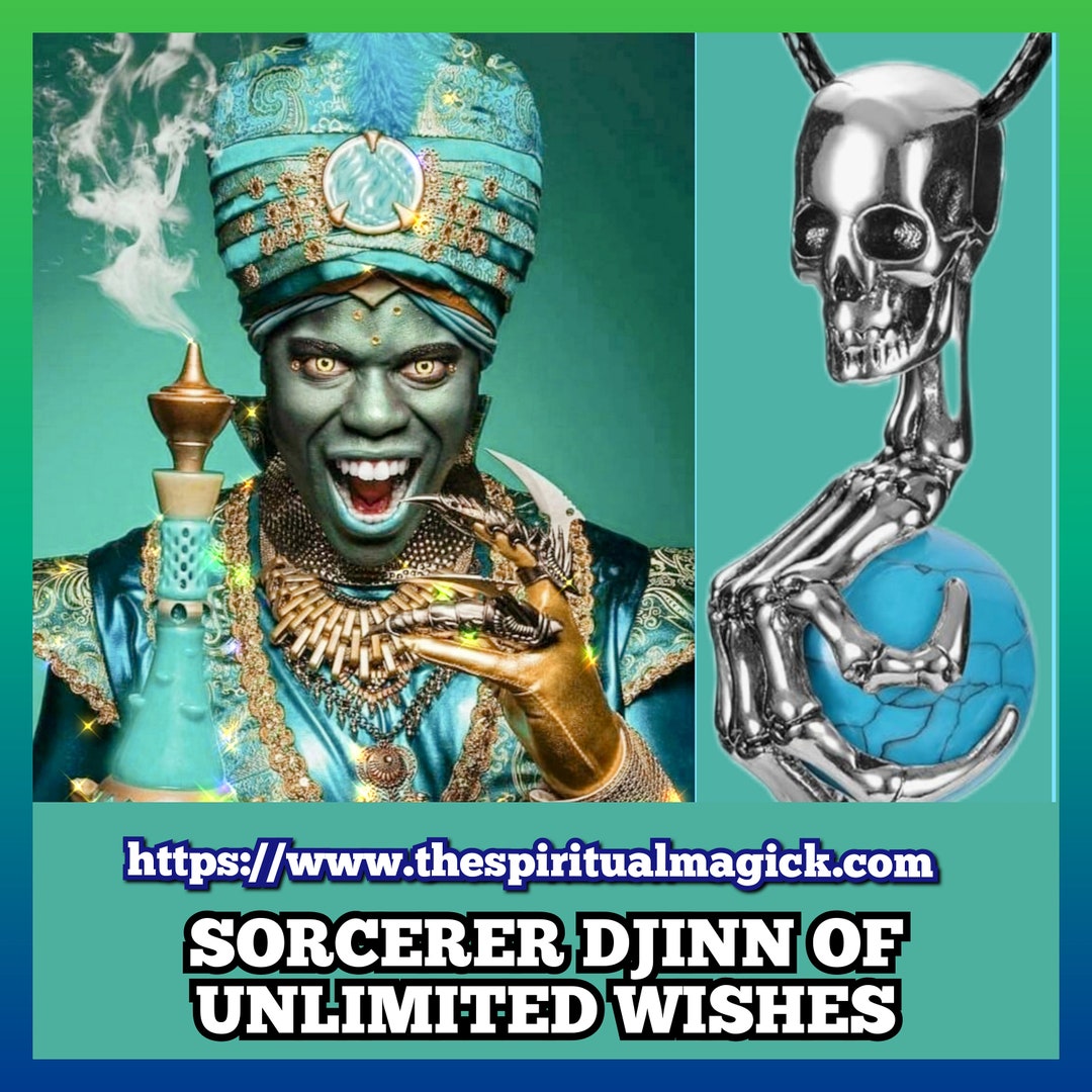 Spirit Companion Sorcerer Djinn Binding, Abundance, Astral Realms ...