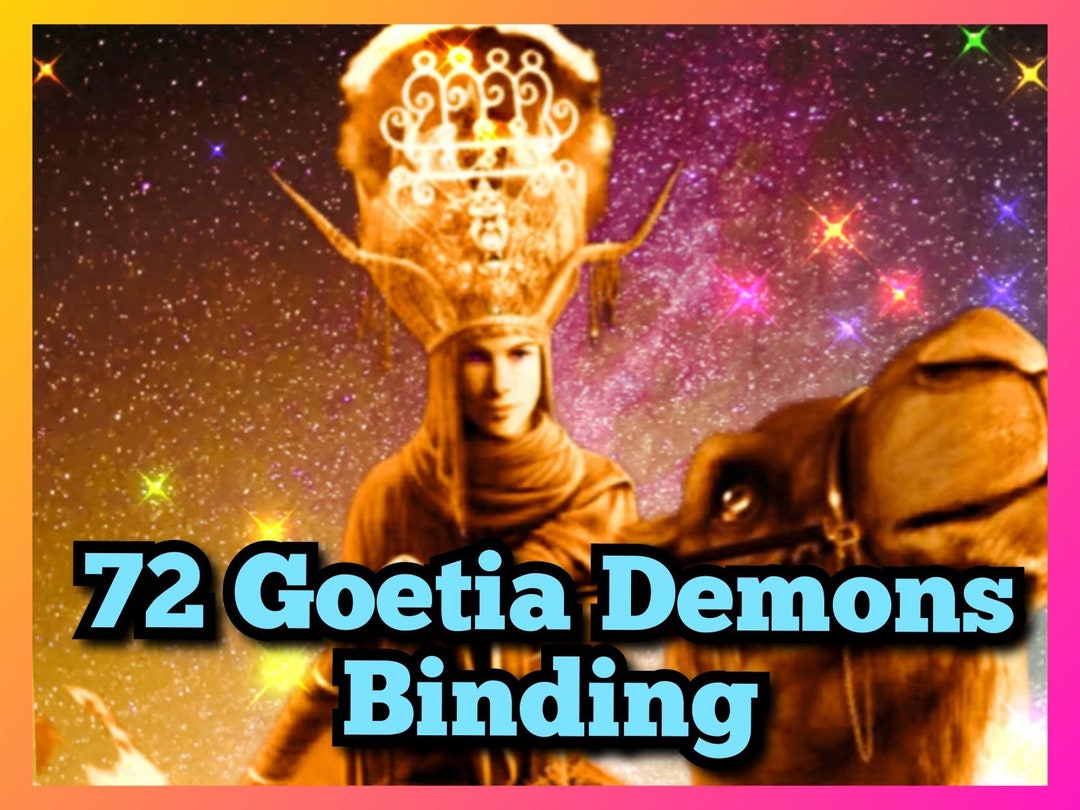 Powerful 72 Demons of Goetia Spirit Companion - Etsy