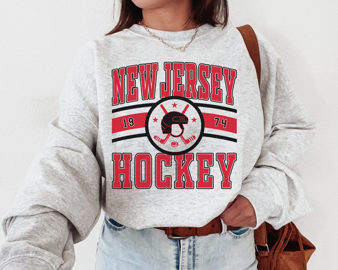 Vintage New Jersey Devil Sweatshirt \ T-shirt, New Jersey Devil Sweater ...