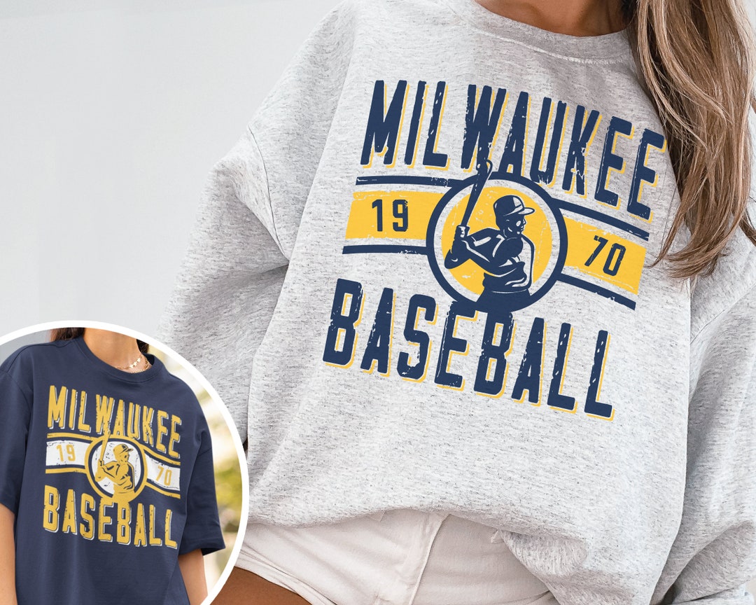 Vintage Milwaukee Brewer Crewneck Sweatshirt / T-shirt, Milwaukee ...
