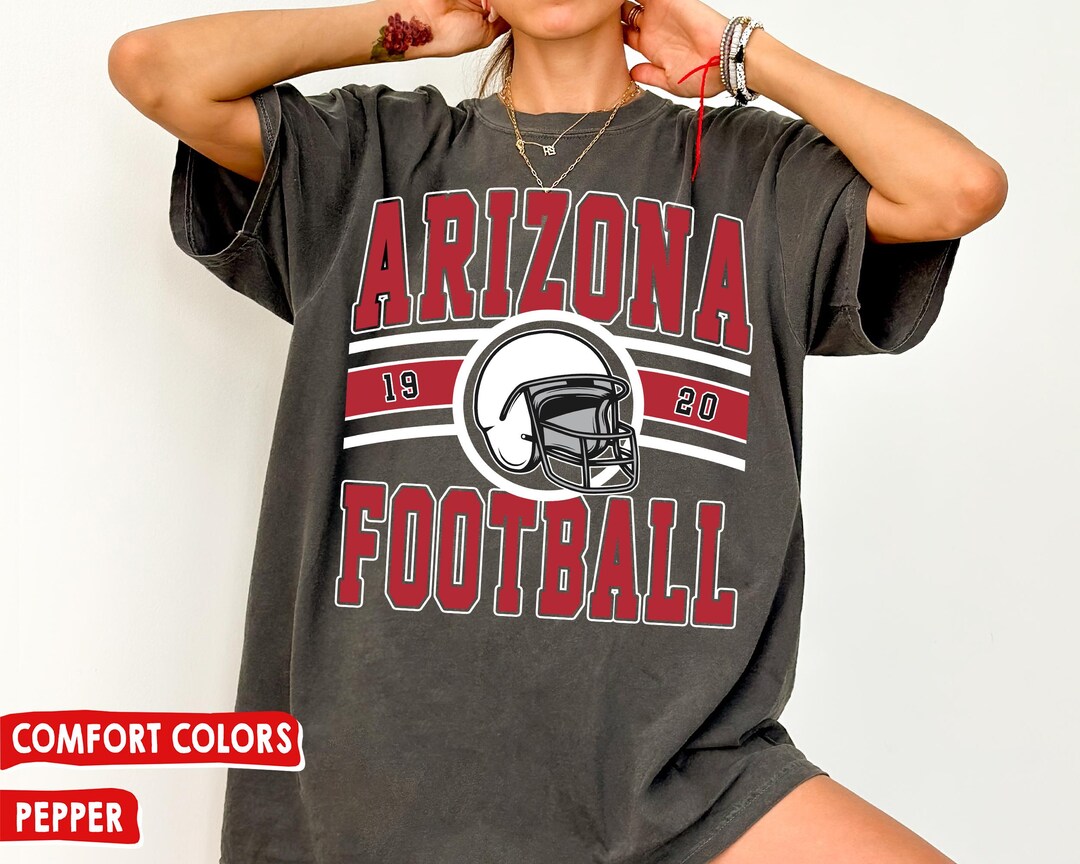 Comfort Colors Vintage Arizona Cardinal Football T-shirt, Retro Arizona ...