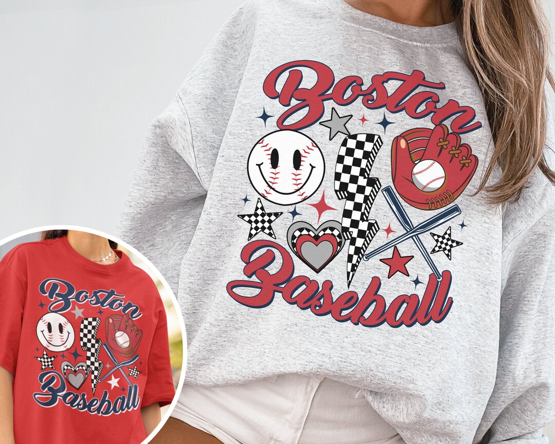 Vintage Boston Red so Sweatshirt / T-shirt, Retro Groovy Boston Shirt, Boston Red so Shirt ...