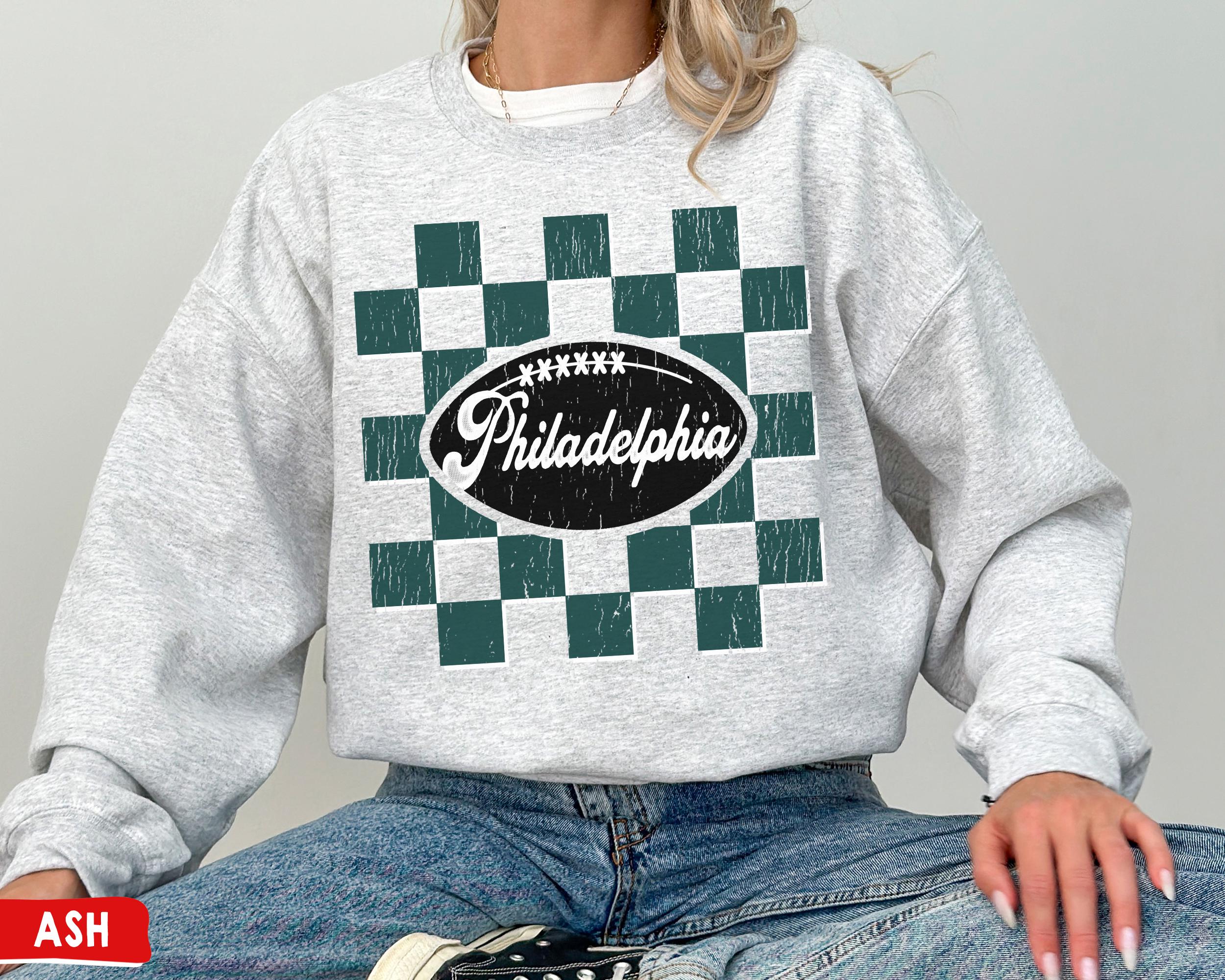Eagle Sweatshirt, Retro Philadelphia Football Crewneck Sweatshirt / T ...
