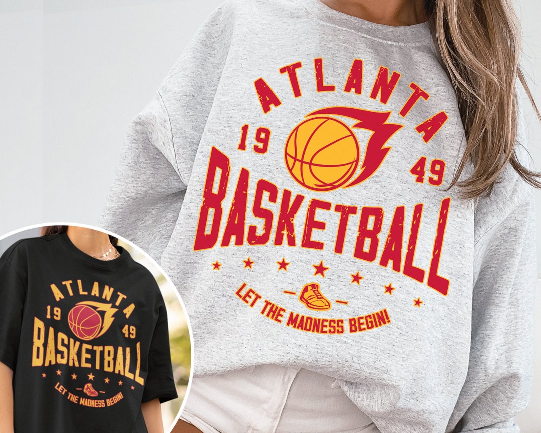 Vintage Atlanta Hawk Sweatshirt t-shirt, Atlanta 1949, Hawks Sweater ...